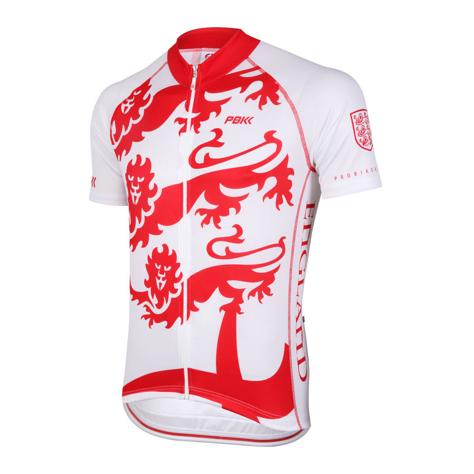 PBK England Flag Cycling Jersey ProBikeKit UK