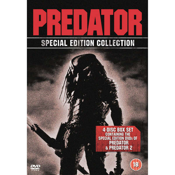 Predator 1 & 2 [Special Edition 4 Disc Box Set] DVD - Zavvi UK