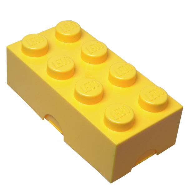 LEGO Lunch Storage Box - Yellow Toys | Zavvi.com