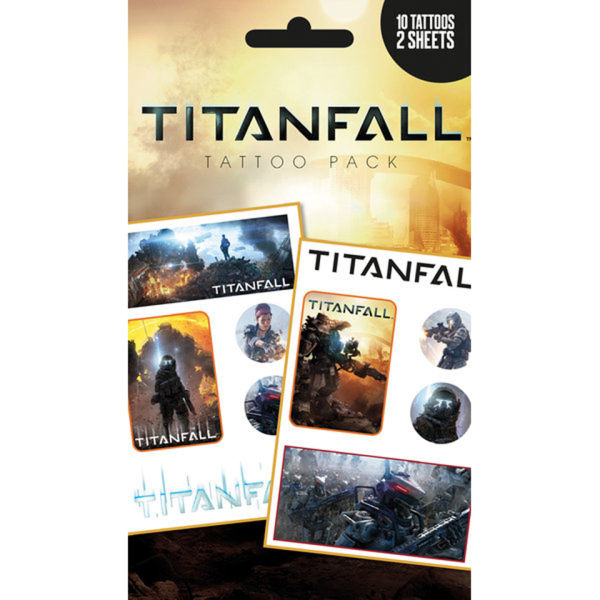 Titanfall Mix - Tattoo Pack - 10 x 17cm Merchandise | Zavvi