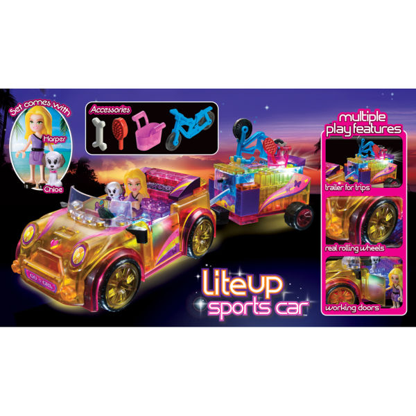 Lite Brix Sports Car Toys | Zavvi.com