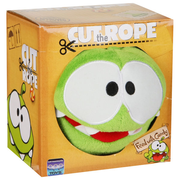 Cut the Rope 5 Inch Plush - Hungry Om Nom Toys | Zavvi.com