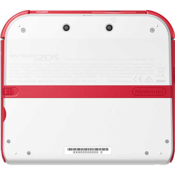 Nintendo 2DS Console (White + Red) | Nintendo UK Store
