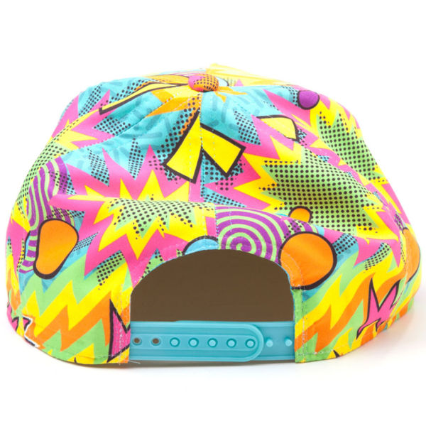 DC Comics Superman Snapback Psychedelic Kapow Sublimation Baseball Cap ...