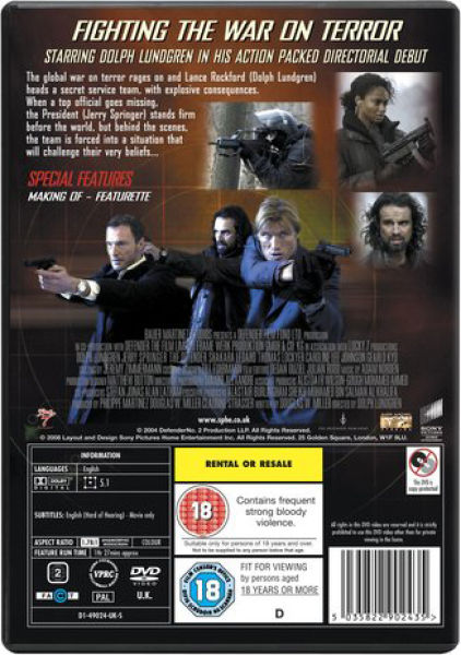 The Defender DVD | Zavvi.com