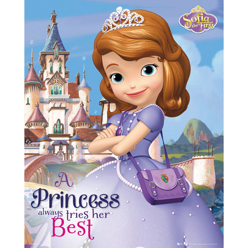 Sofia The First Castle - Mini Poster - 40 x 50cm Merchandise | Zavvi.com
