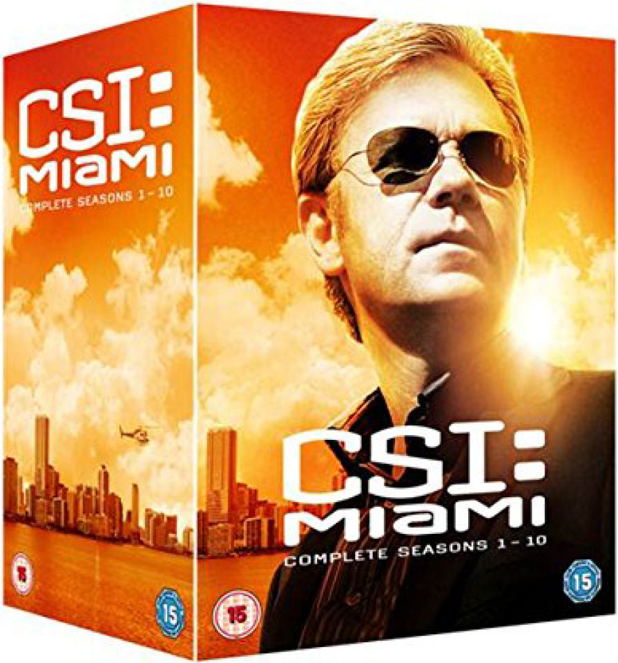 CSI: Miami - The Complete Seasons 1-10 DVD - Zavvi UK