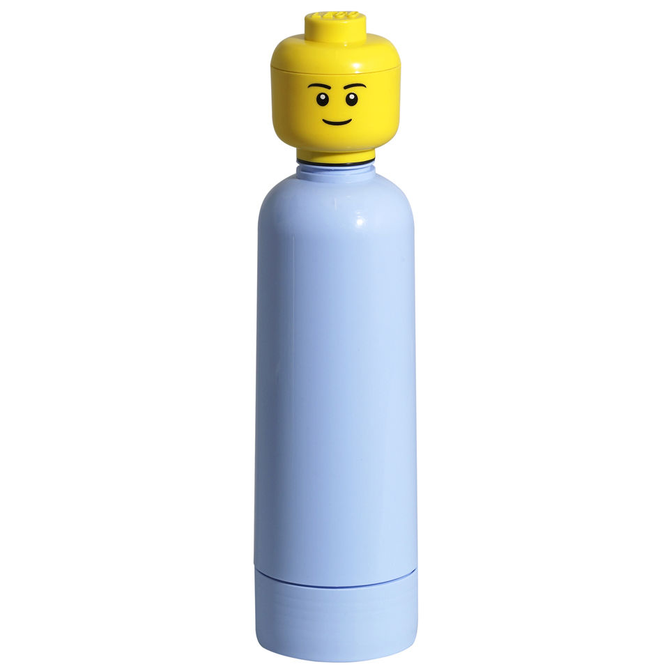 LEGO Drinking Bottle - Light Blue | IWOOT