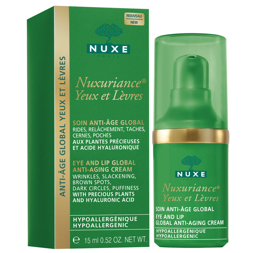 NUXE Nuxuriance Eyes and Lips Total Anti-Aging Cream - Gratis ...