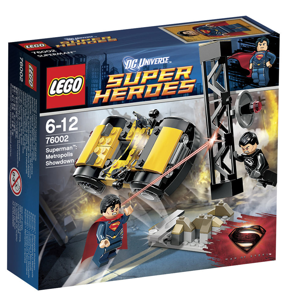 LEGO Super Heroes: DC (76002) Superman Metropolis Showdown Toys ...