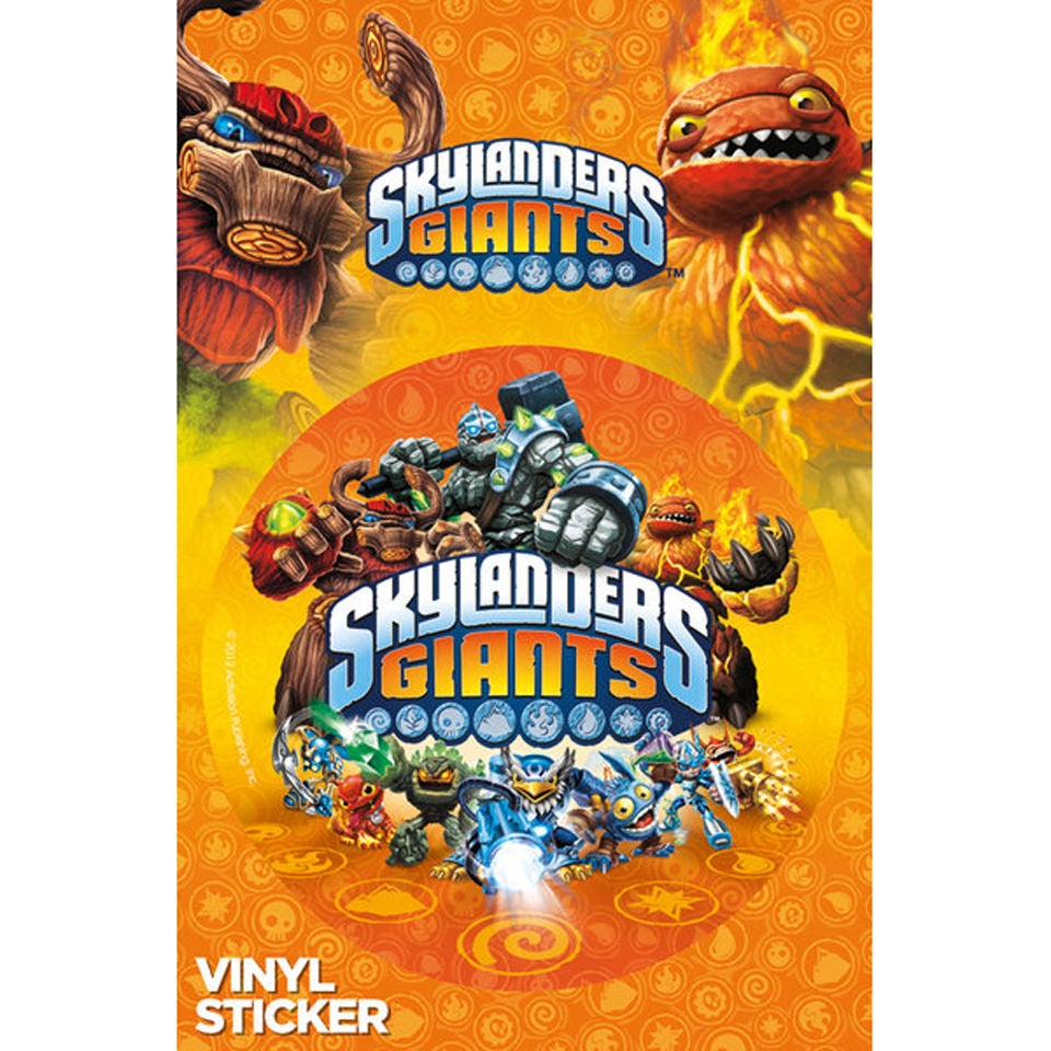 Skylanders Giants Logo Vinyl Sticker 10 X 15cm Merchandise Zavvi UK skylanders-giants-logo-vinyl-sticker-10-x-15cm-merchandise-zavvi-uk