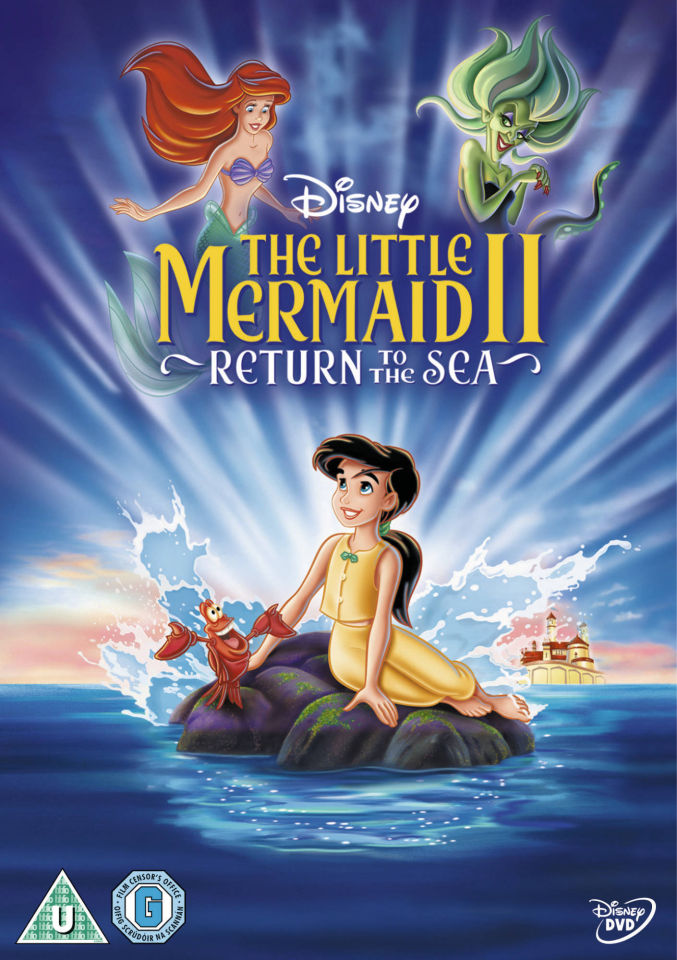 The Little Mermaid 2: Return to the Sea DVD | Zavvi.com