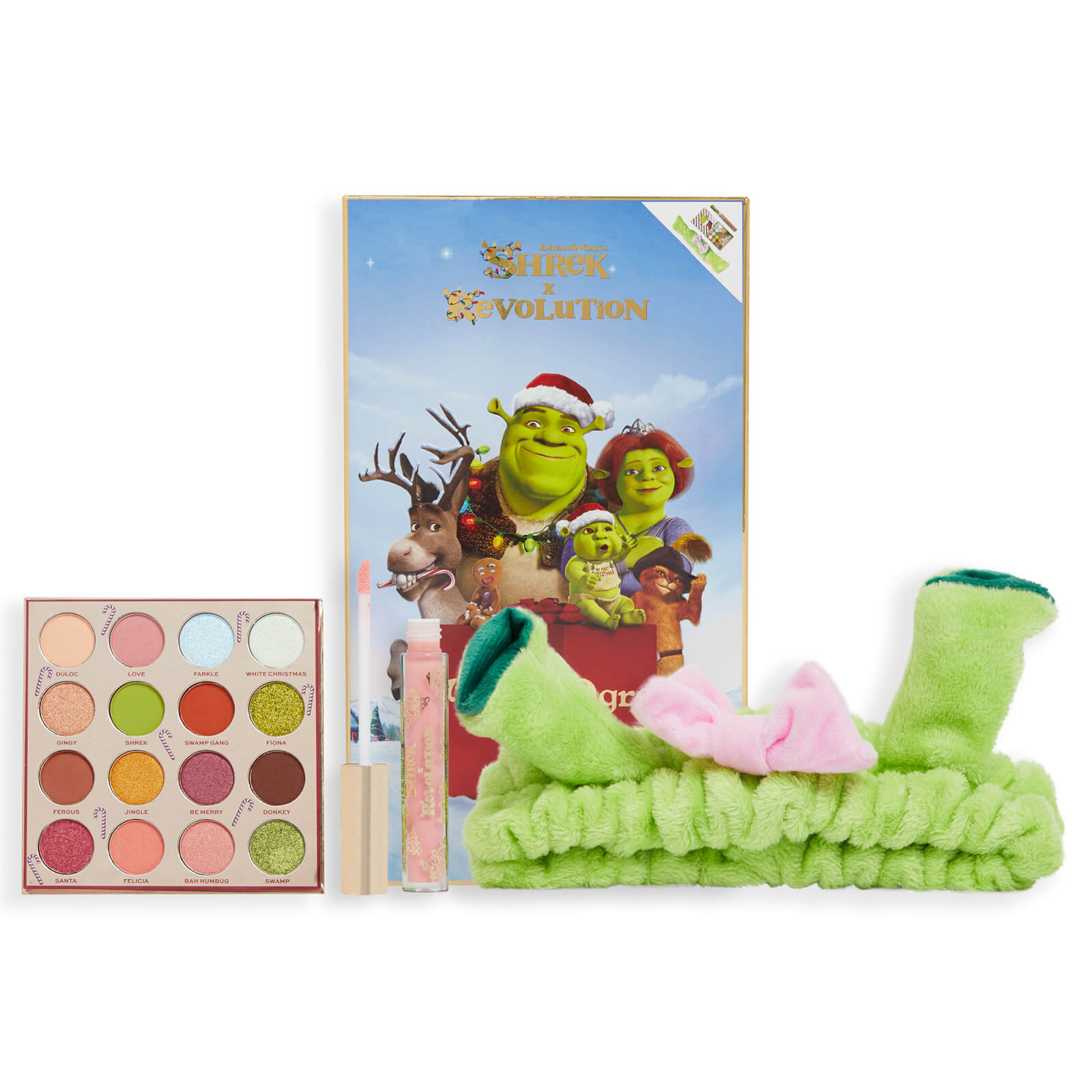 shrek x i heart revolution shrek shadow palette | Shrek x i heart ...