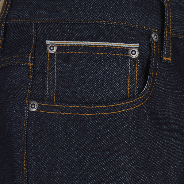 Nudie Jeans Men's Brute Knut Tapered Cropped Jeans - Dry Orange ...