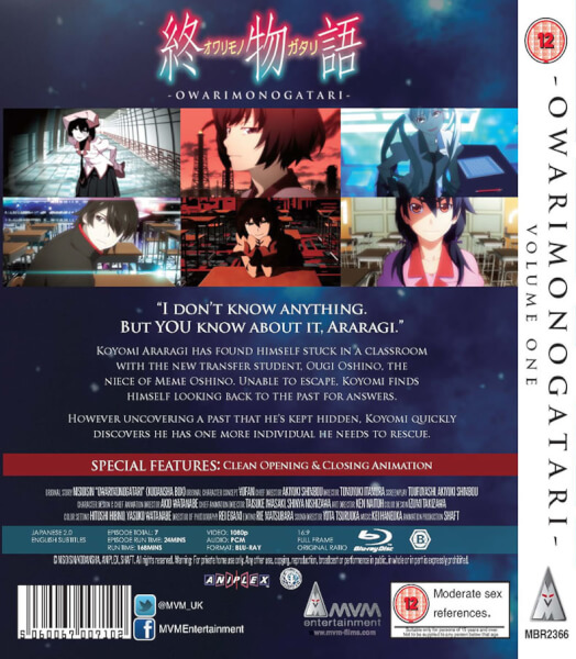 Owarimonogatari - Part 1 Blu-ray | Zavvi
