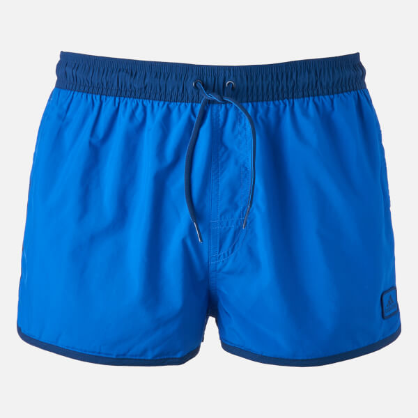 Adidas Swim Mens Split Shorts Blue Sports And Leisure