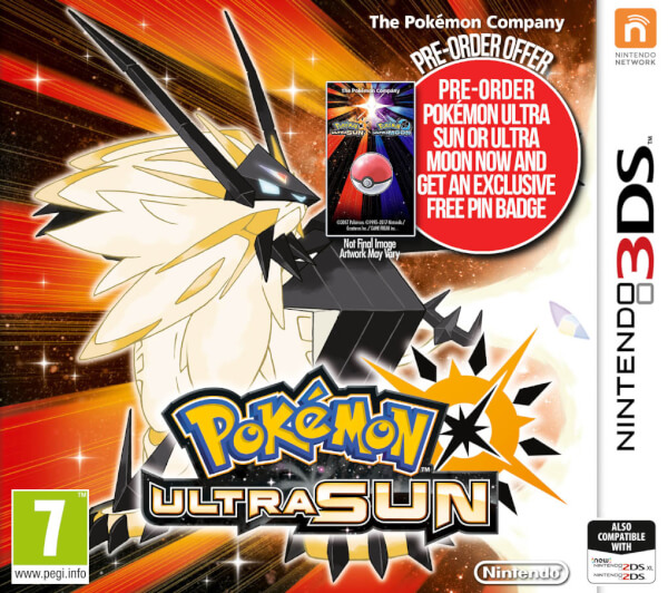 Pokémon Ultra Sun Nintendo 3DS | Zavvi