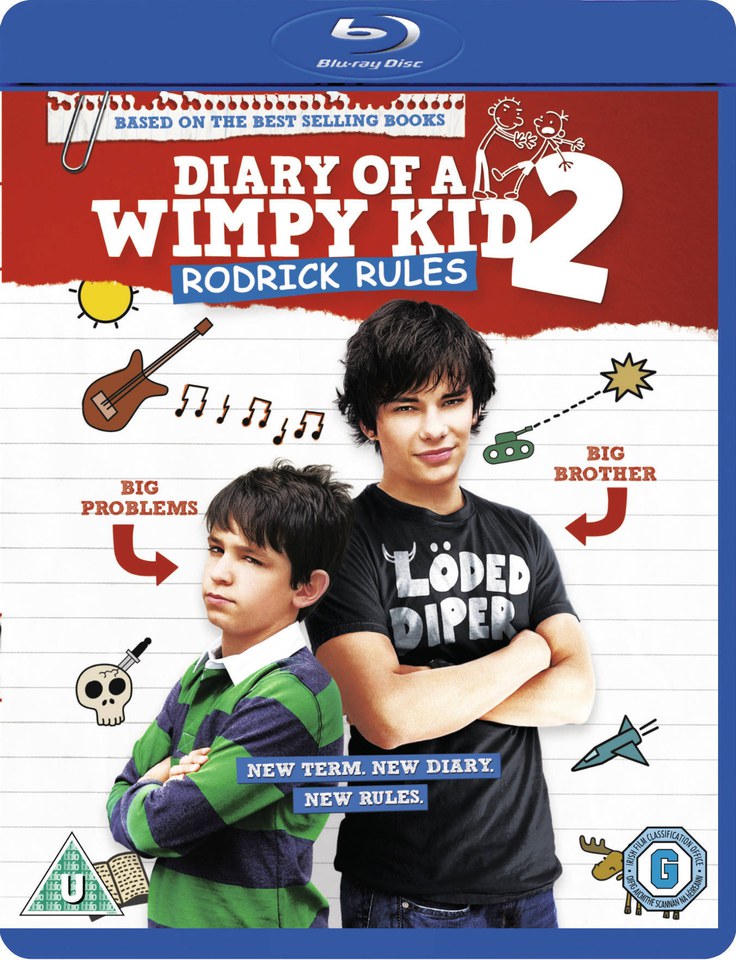 Diary of A Wimpy Kid 2: Rodrick Rules Blu-ray | Zavvi.com