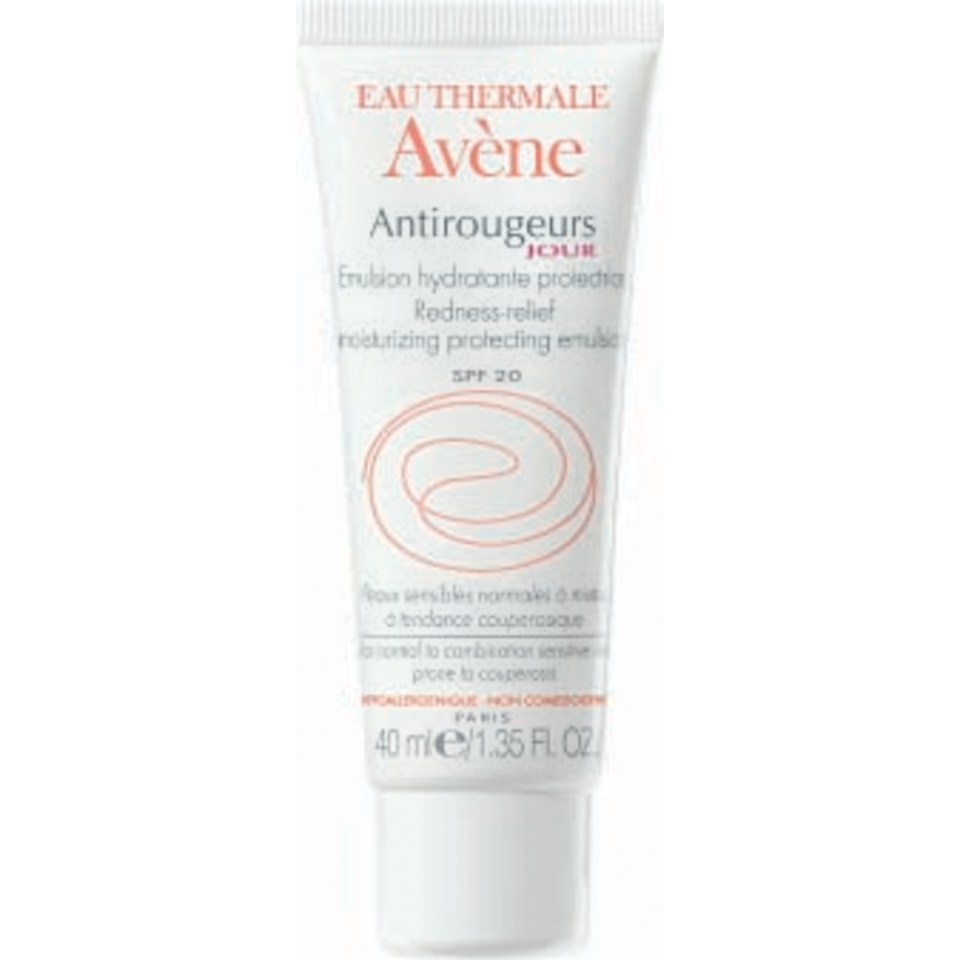 Avène Antirougeurs Jour Redness Relief Moisturizing Protecting Emulsion ...