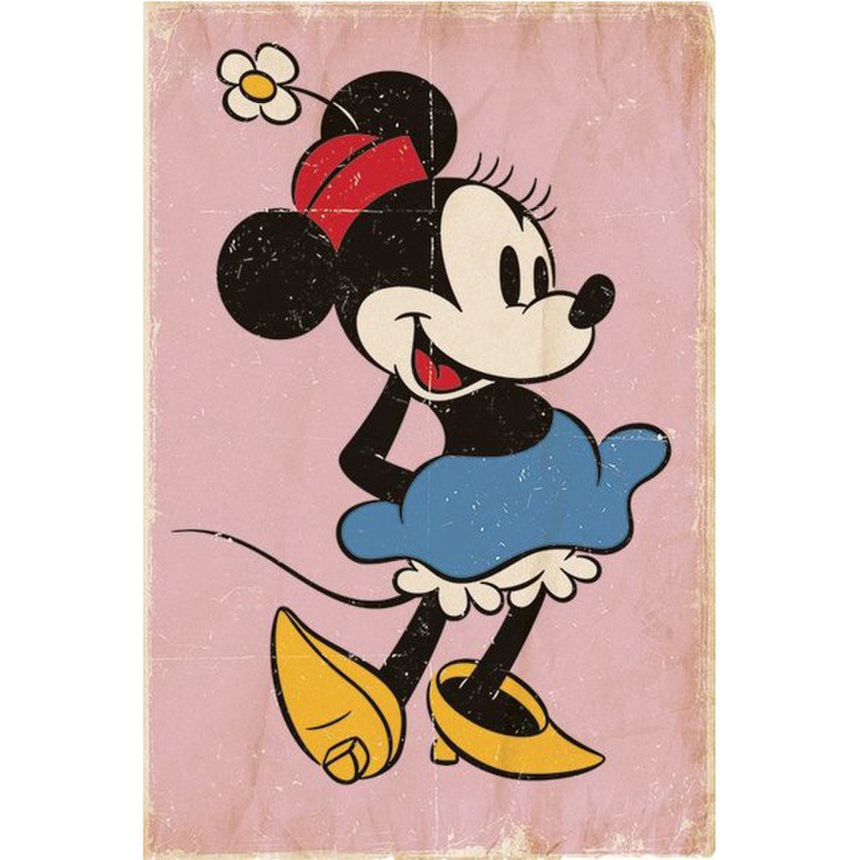 Disney Minnie Mouse Retro - 24 x 36 Inches Maxi Poster | IWOOT