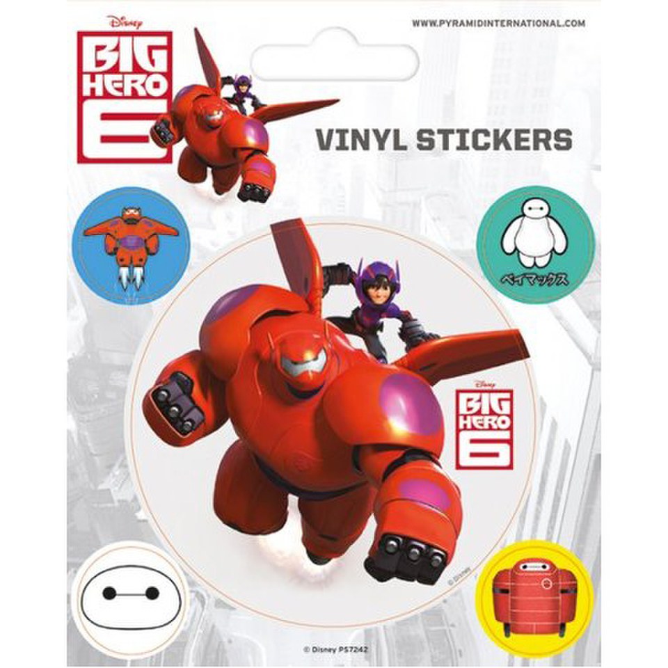Disney Big Hero 6 Baymax Sticker Merchandise - Zavvi UK