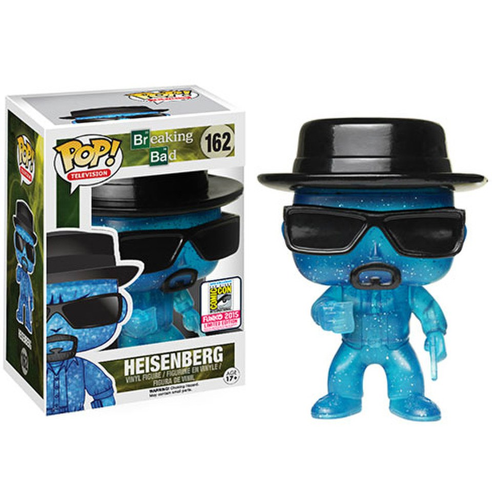 Breaking Bad Blue Meth Heisenberg SDCC Exclusive Pop! Vinyl Figure ...