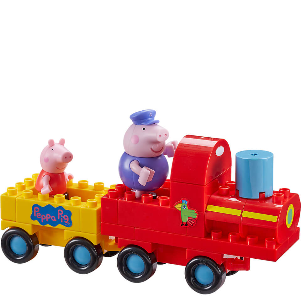 Peppa Pig Construction: Grandpa Pig's Train Set Toys - Zavvi UK