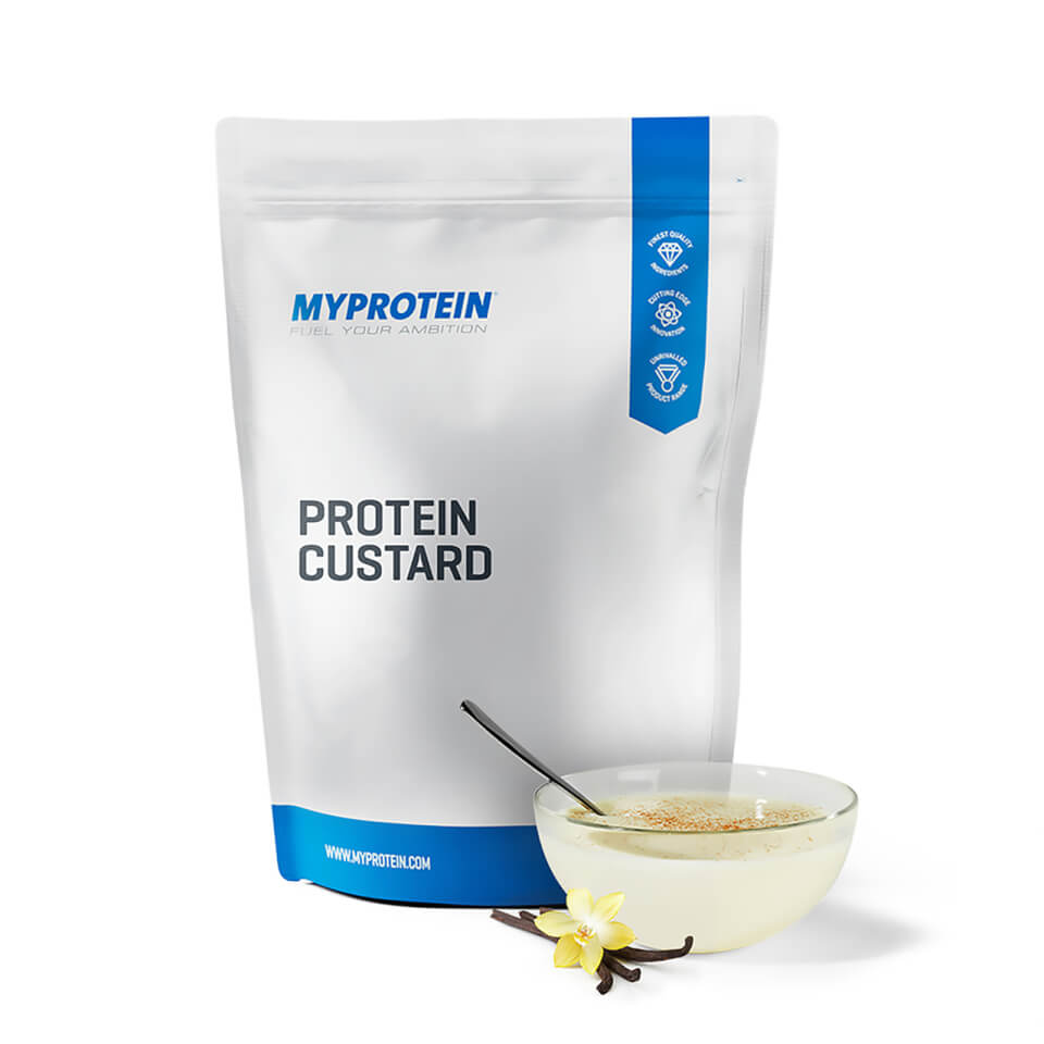 Protein Custard Mix – 500g – Pose – Vanilje – Proteinsalg