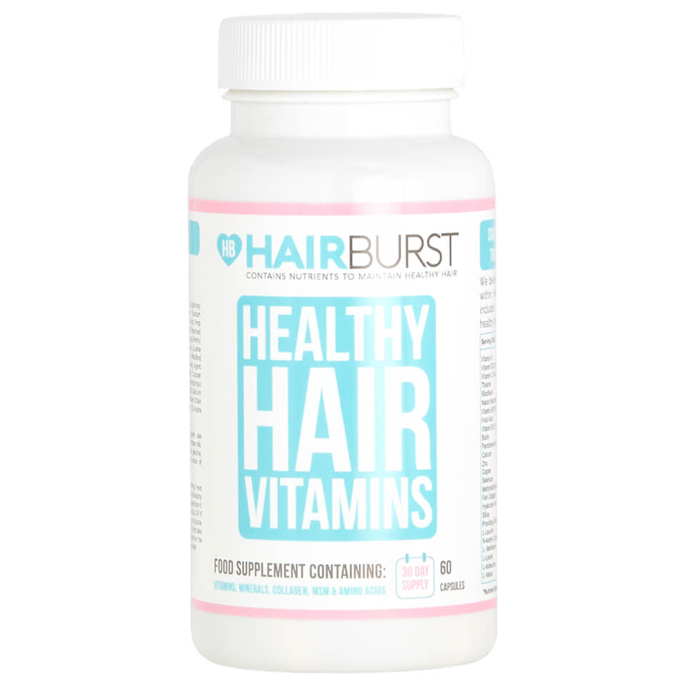 Hairburst Vitamins For Healthy Hair 60 Kapsler Lookfantastic