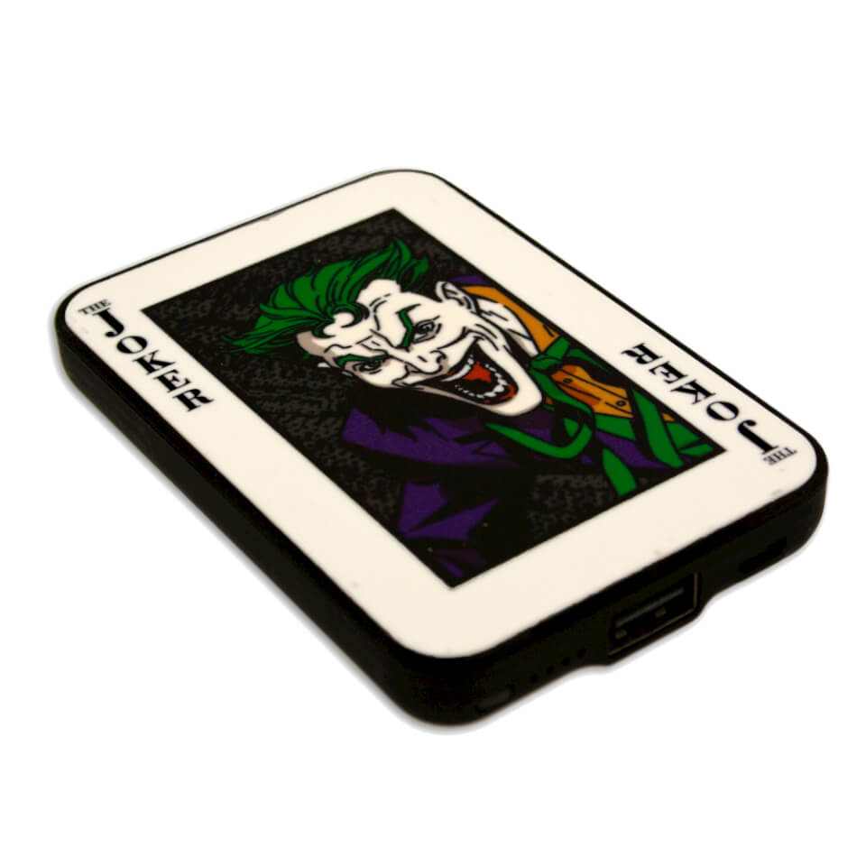 Batman The Joker Credit Card Sized Power Bank (5000mAh) Electronics ...