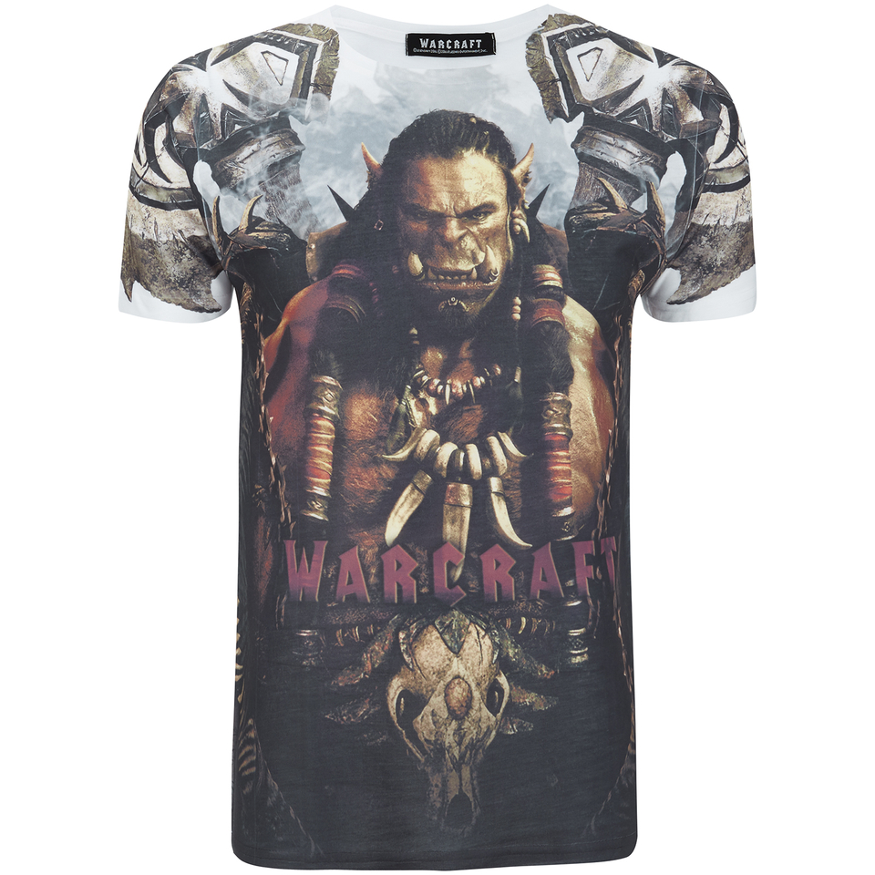 Warcraft Men's Durotan T-Shirt - White Merchandise - Zavvi UK