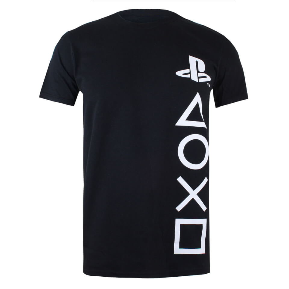 PlayStation Men's Symbols T-Shirt - Black Merchandise | Zavvi