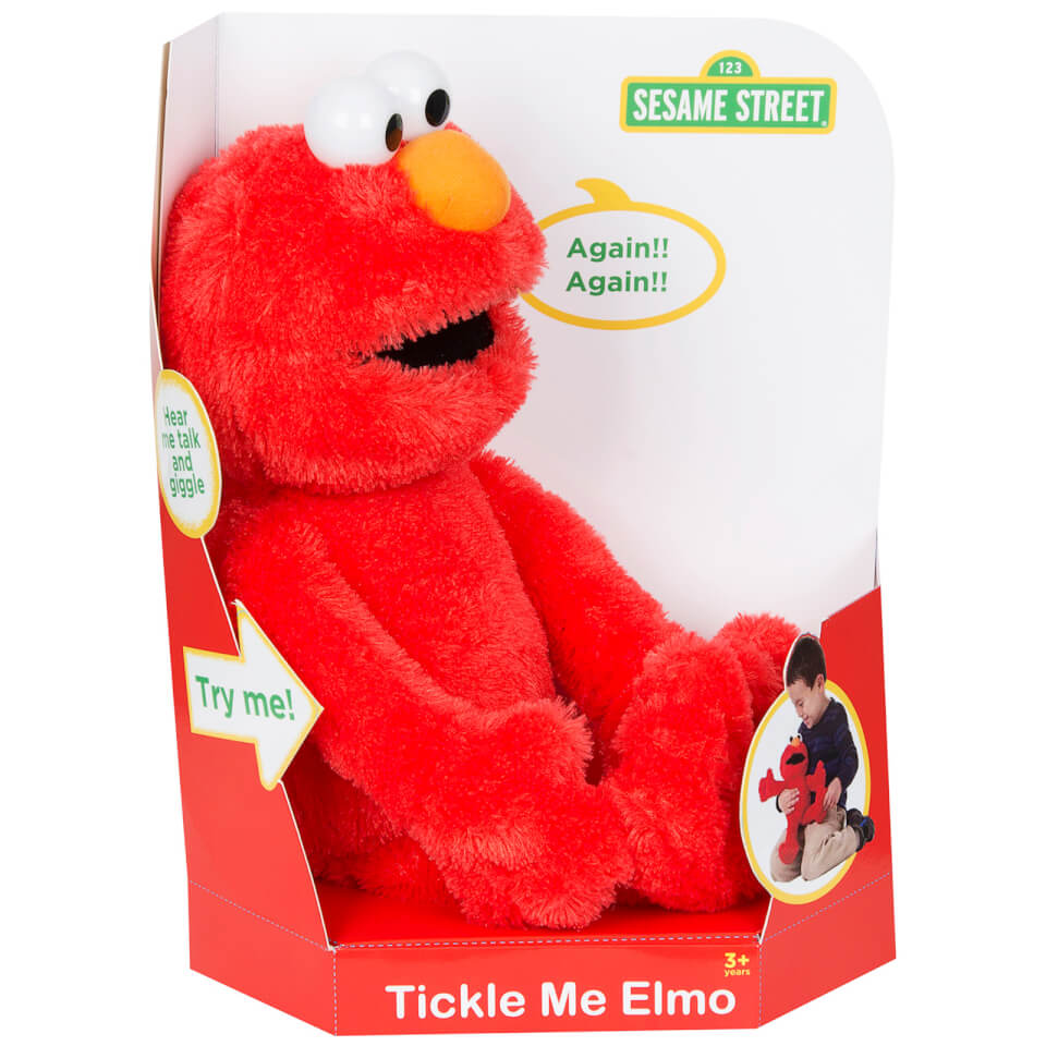 Sesame Street Tickle Me Elmo Plush Toy Toys - Zavvi UK