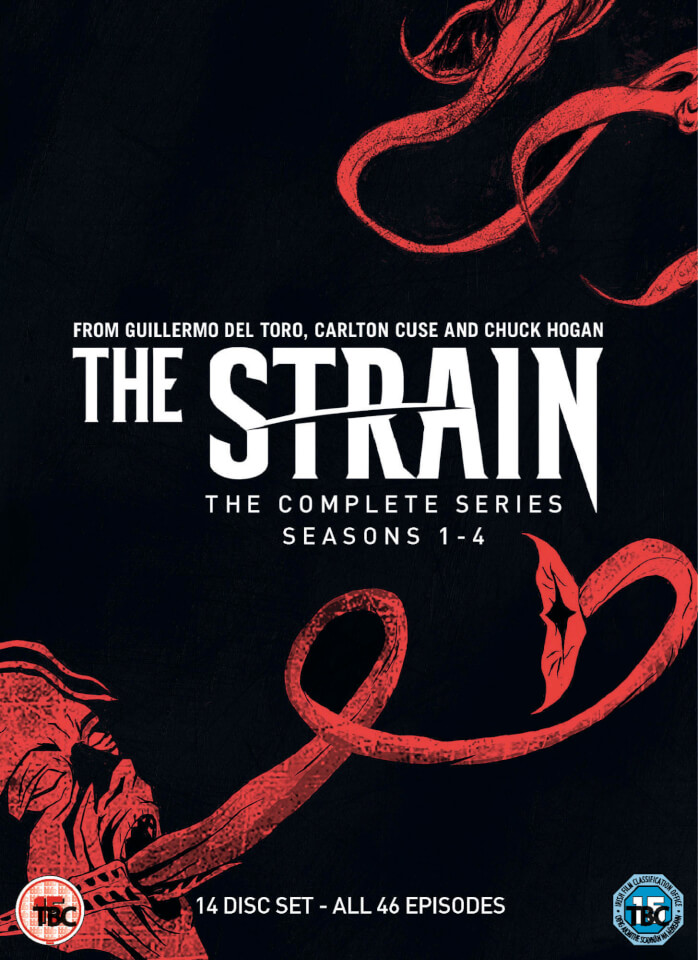 The Strain Complete Series, Seasons 1-4 DVD | Zavvi
