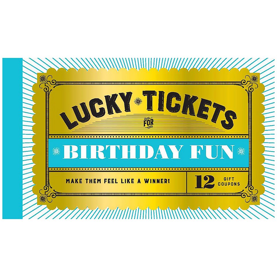 Lucky Tickets for Birthday Fun - IWOOT UK