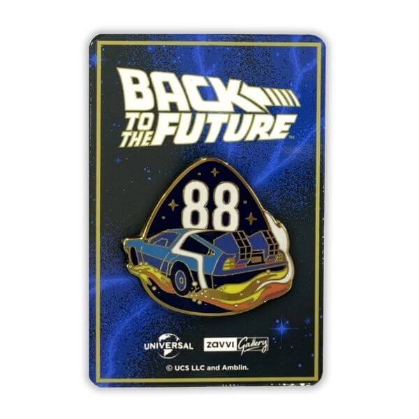 Back to the Future 88 Pin Badge Merchandise - Zavvi UK